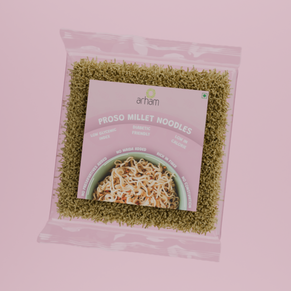 Proso Millet Noodles 180 g – Arham Organic | Fibre-Rich – Arham Organic ...